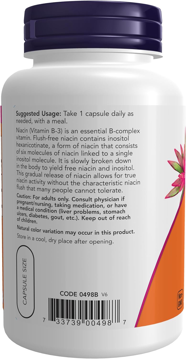 NOW Supplements Niacin 500 mg Review - Vitamin Reviewer
