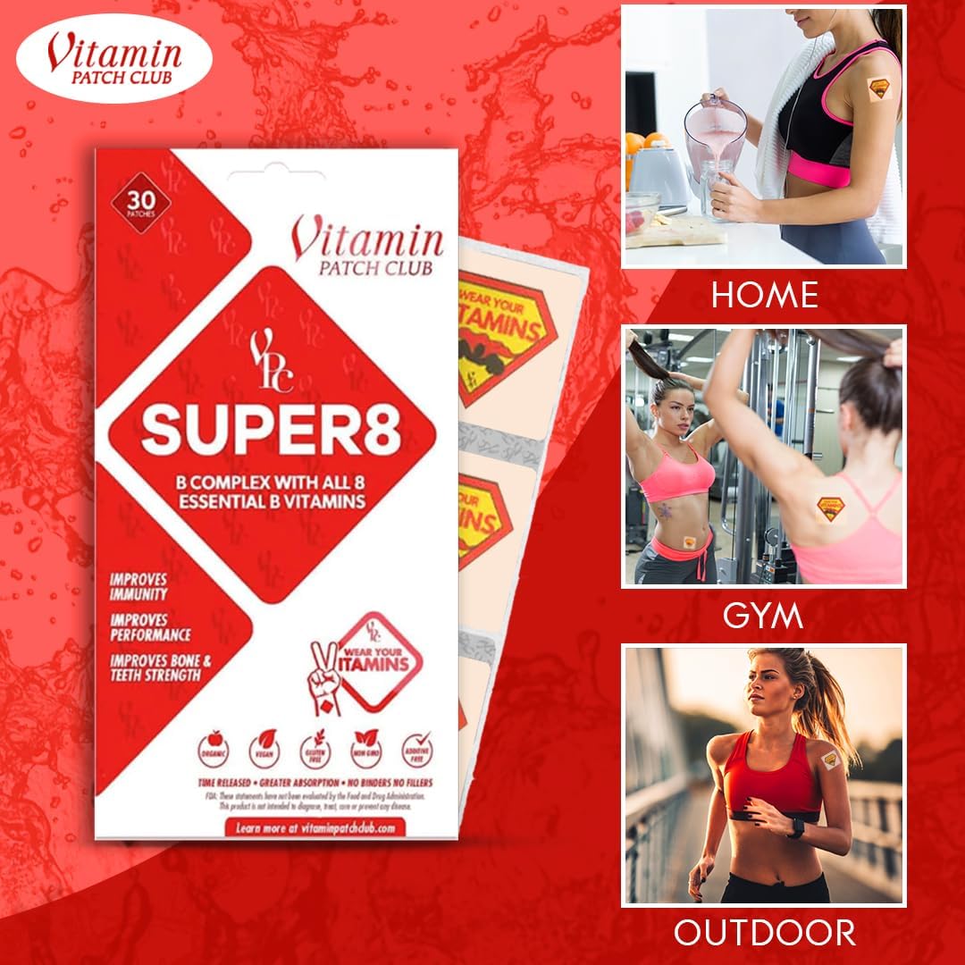 Super8 B-Complex Patch Review - Vitamin Reviewer