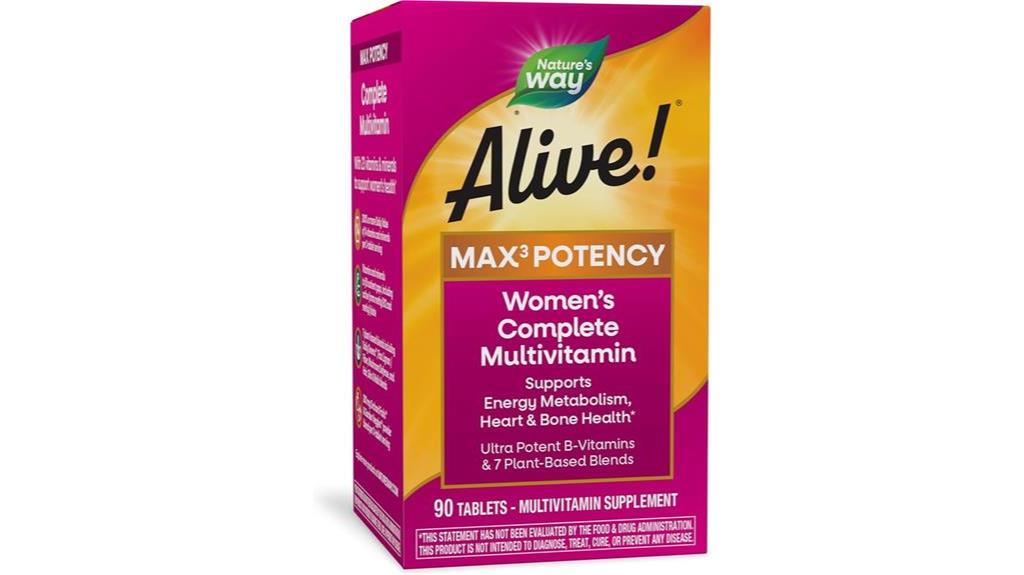 Natures Way Alive! Max3 Potency Review - Vitamin Reviewer